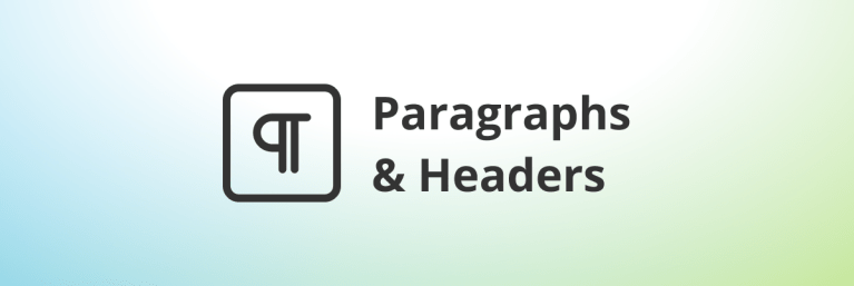 Paperback writer – Paragraphs and headers now available – Workflowy